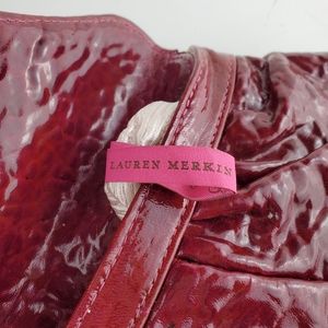 Lauren Merkin | Bags | Lauren Merkin Red Clutch Bag | Poshmark